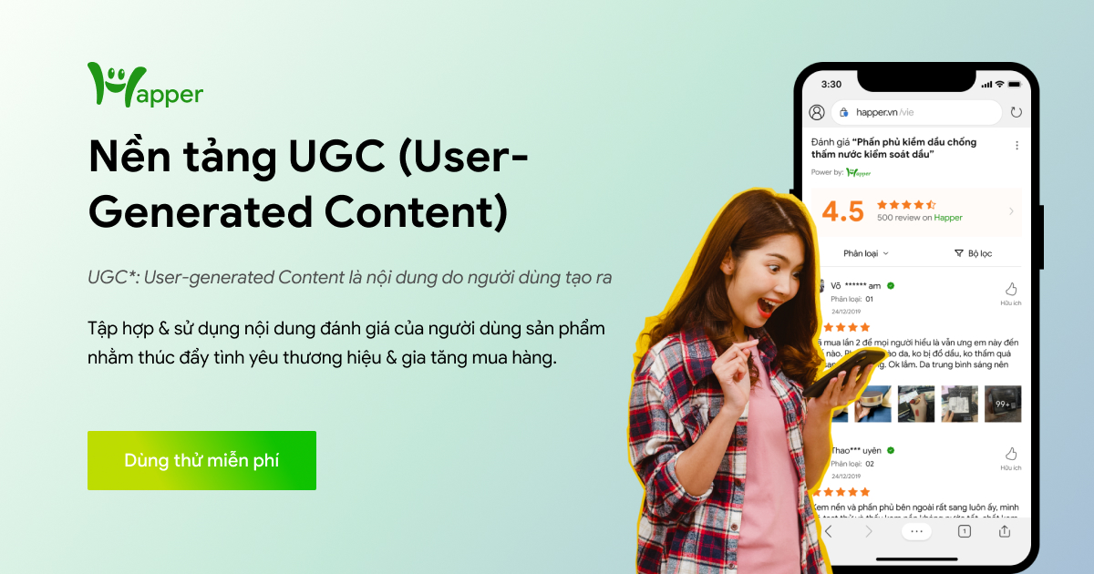 Dành cho doanh nghiệp - Happer